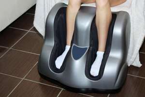 uComfy Leg Foot Calf and Ankle Massager (Squeeze and Vibration ...